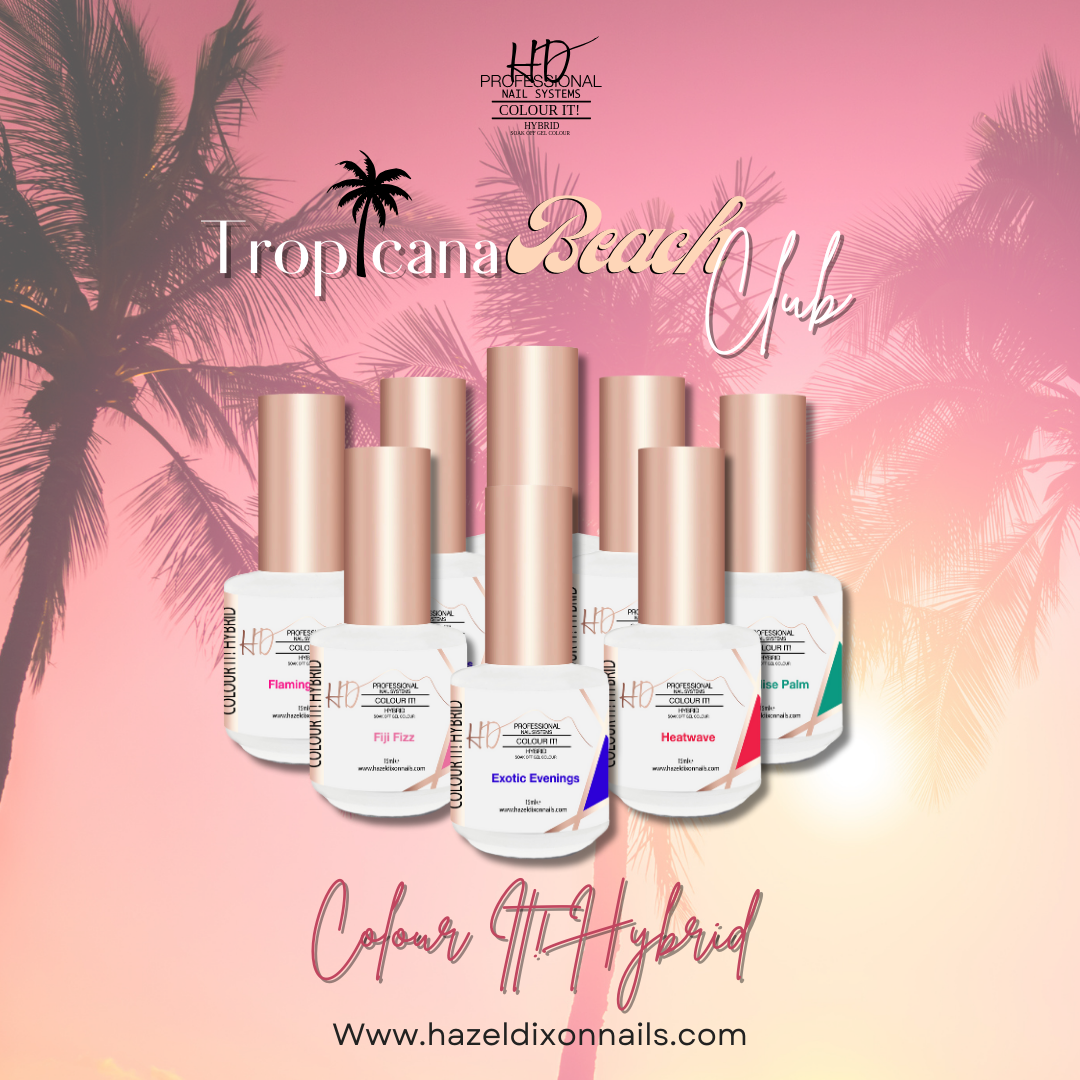 HD Colour It! HYBRID - Tropicana Beach Club Collection – Hazel Dixon Nails Ltd